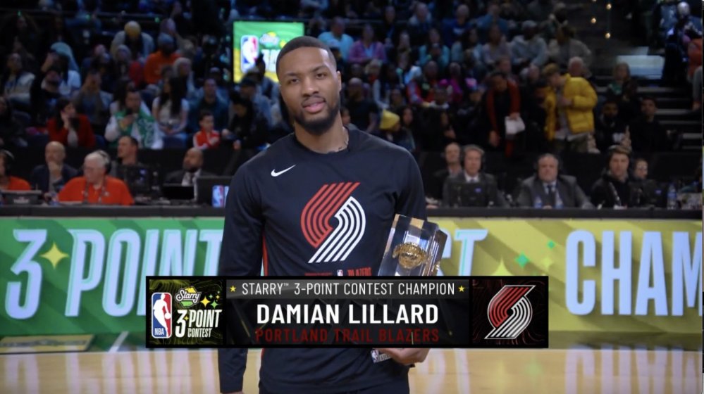 Damian Lillard Wins NBA Three Point Contest – Fantom Sports Industries