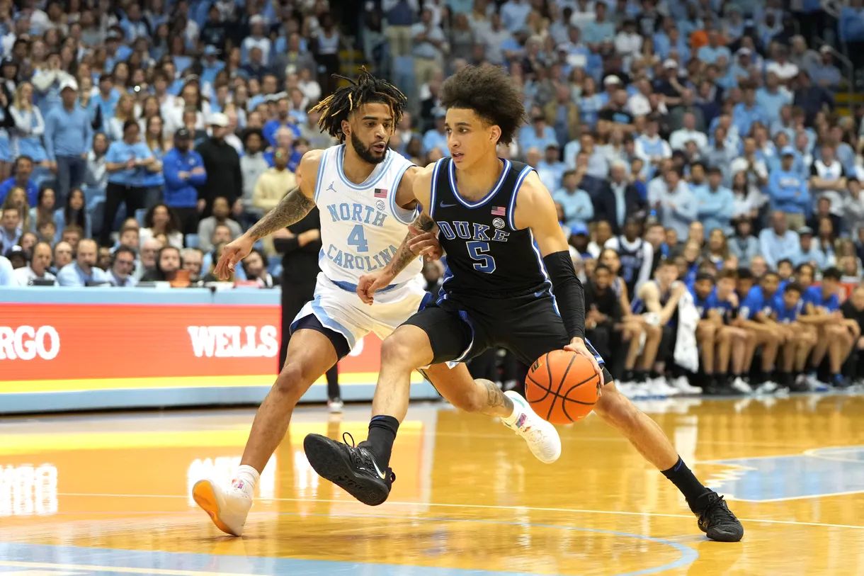 Duke basketball outlasts North Carolina to sweep the season series ...
